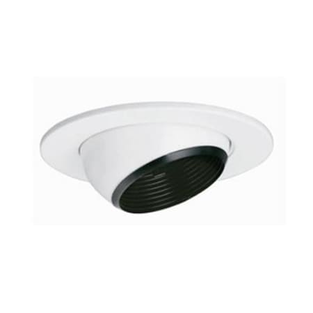 Jesco 5 in. Line Voltage Adjustable Eyeball with Step Baffle Trim ...