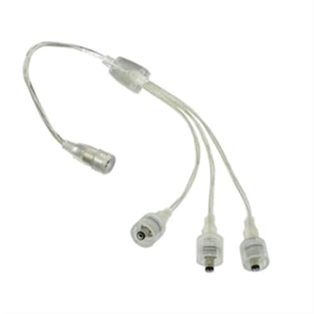 Gorgeousglow Outdoor DC 3-Way Power Splitter GO2594058 | Zoro