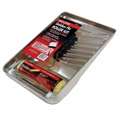 Wooster Wooster Brush 3 Piece Golden Flo Paint Roller Kit R914-9 ...