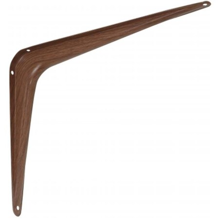 Stanley Stanley Hardware 8in. X 10in. Walnut Utility Shelf Brackets ...