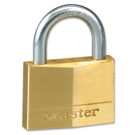 Master Lock 150D 2 Brass Padlock with 2 Nickelplated Brass Keys ...