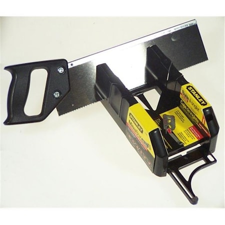 Stanley Stanley Hand Tools Saw Storage Mitre Box With Saw 19-800 ...