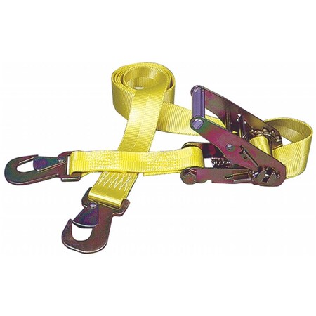 House Ratchet Tie-Down With Flat Snap Hooks HO910459 | Zoro