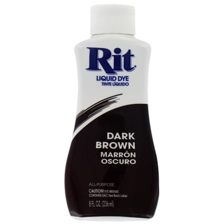 Rit Dye 8 Oz Dark Brown Liquid Dye, PK3 88250 | Zoro