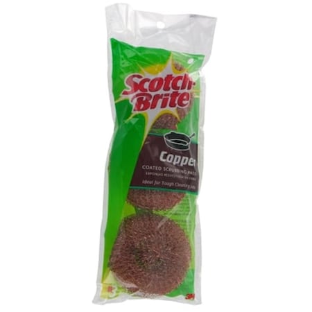 Pinpoint 3 Count Scotch-Brite Copper Coated Scouring Pads, 3PK PI4938 ...