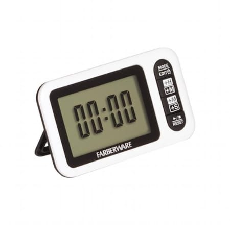 Farberware Farberware 5141010 Black Digital Timer & Clock with Large ...