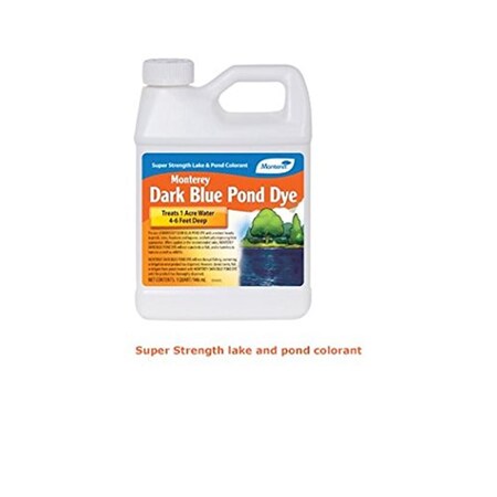 Monterey Bay 1 Quart Dark Blue Pond Dye, 12Pk LG1167 | Zoro