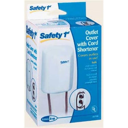 Safety 1St Safety 1st Juvenile Outlet Cover With Cord Shortener 48308 ...