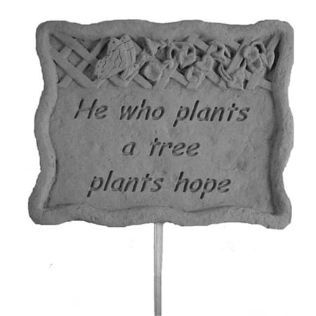 Kay Berry Kay Berry 02302 Garden Stake-He Who Plants... 2302 | Zoro