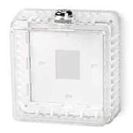 Tempro TP01CL Plastic Thermostat Guard - Clear; Mini TP01CL | Zoro