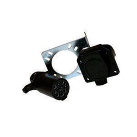 Active Athlete 12907 Tow Wiring 9 Way Connector Socket AC2603655 | Zoro
