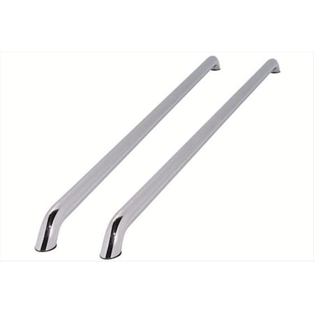 Hands On Bed Side Rail, Stake Pocket Mount - Polished Stainless Steel ...