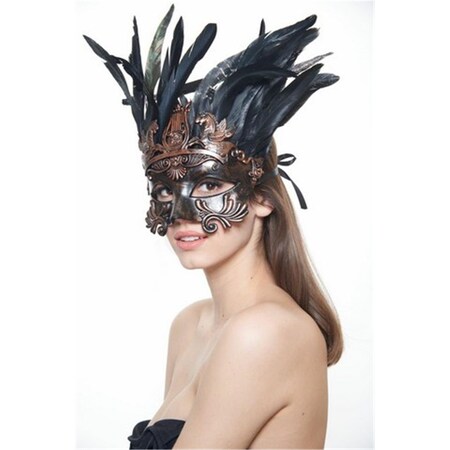 Perfectpretend Roman Gladiator Inspired Bronze Masquerade Mask with ...