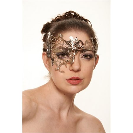 Perfectpretend Elegant Silver Venetian Laser Cut Masquerade Mask ...