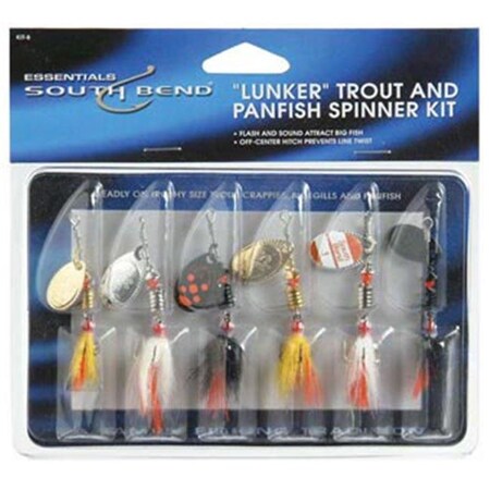 South Bend Clutch Trout and Pan Fish Spinners; Pack 6 530217 | Zoro