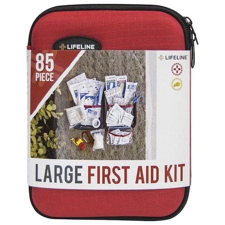 Lifeline First Aid Lifeline 568206 Hard-Shell Foam First Aid Kit; Small ...