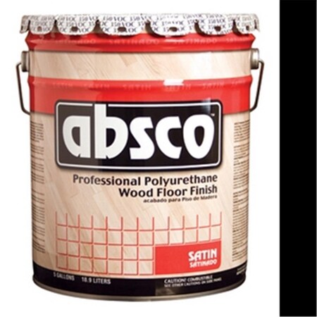 ABSOLUTE COATINGS INC Absolute Coatings 89105 5 Gallon Satin Absco ...