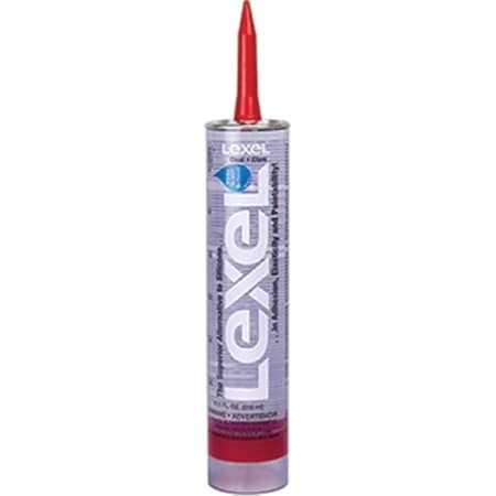 Sashco Sashco 13010 10.5 oz. Clear Lexel Adhesive Caulk Pack of 12 ...