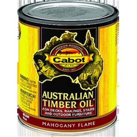 Cabot Cabot 43459 1 Quart; Mahogany Flame Australian Timber Oil ...