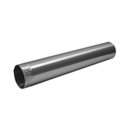 Lambro Industries 6 in. Aluminum Snap-Lock Pipe, 24 in., 25PK 423 | Zoro