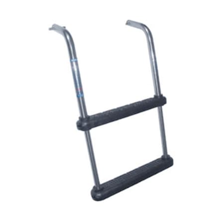Windline 2 Step Under Platform Telescoping Boat Ladder UP-2 | Zoro