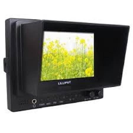 Lilliput 5 In. LCD Video HD Field Monitor On Camera HDMI Ypbpr Input ...