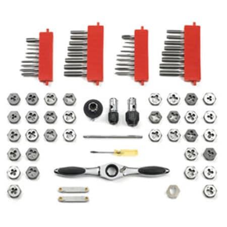 Gearwrench GearWrench 3887 75 pc. GearWrench Tap and Die Set - SAE and ...