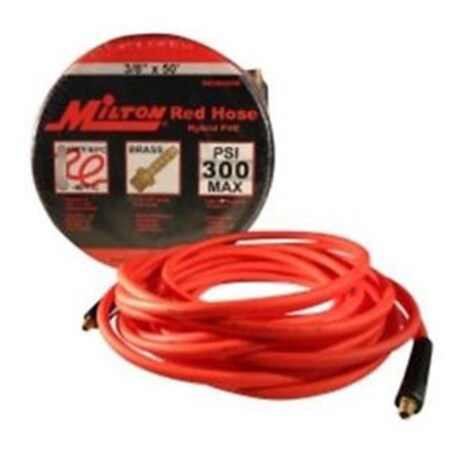 Milton Milton Industries MIL-MA3825OR Red Hose PVC Hybrid - 0.38 in. X ...