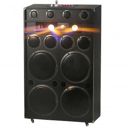 Quantum Fx Quantum Fx SBX-412401BTS QFX Speaker Disco Light with Fog ...