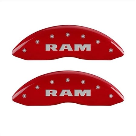 Mgp Caliper Covers 55001SRAMRD RAM Red Caliper Covers - Engraved Front ...