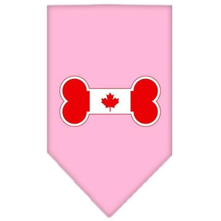 Unconditional Love Bone Flag Canadian Screen Print Bandana Light Pink ...