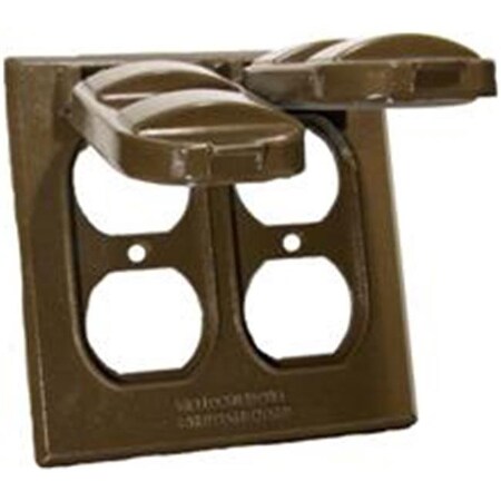 Swivel Electrical Box Cover, 2, Duplex Receptacle Cover SW801818 | Zoro