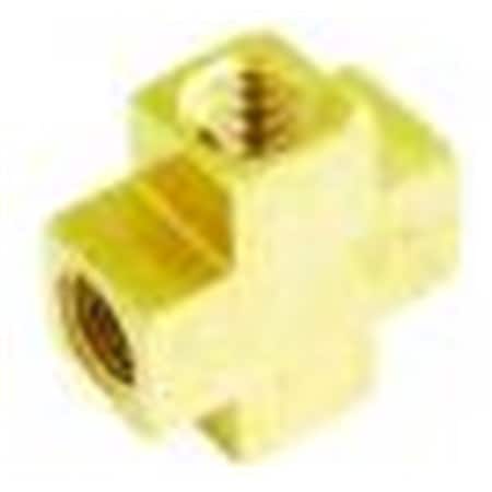 Wilton MiltonMI656 Solid Brass Female 4 Cross Openings - 0.25 in. 656 ...