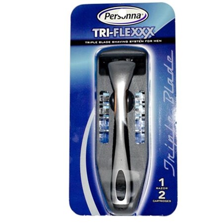 Personna Personna 0684134 Razor Blades Tri-Flexxx Triple Blade Shaving ...
