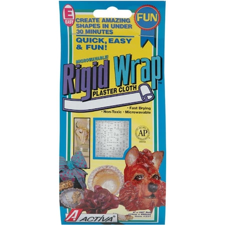 Activa Rigid Wrap Plaster Cloth 4 in. X180 AC379394 | Zoro