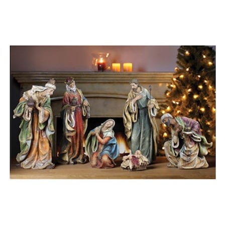 Napco NAPCO 46008 Nativity Set Figurine; Set of 6 46008 | Zoro
