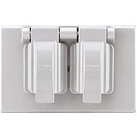Eaton Wiring Devices Cooper Wiring S1962W-SP Duplex Receptacle Outlet ...