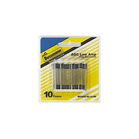 BUSSMANN Automotive Fuse Kit 10, 1 to 6A, AGC, None - 7116494