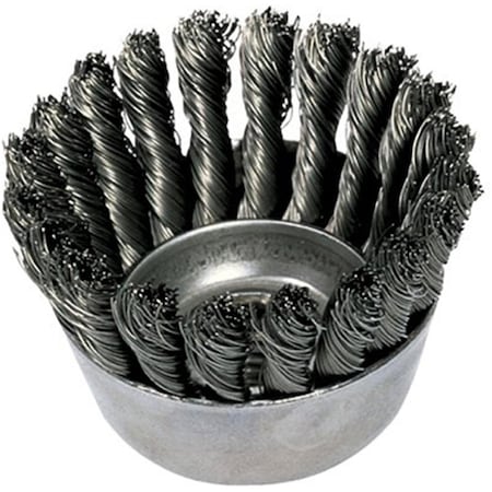 Advance Brush 2-3-4 Inch Knot Wire Cup Brush .020 Cs Wire 5-8-11 T 410 ...