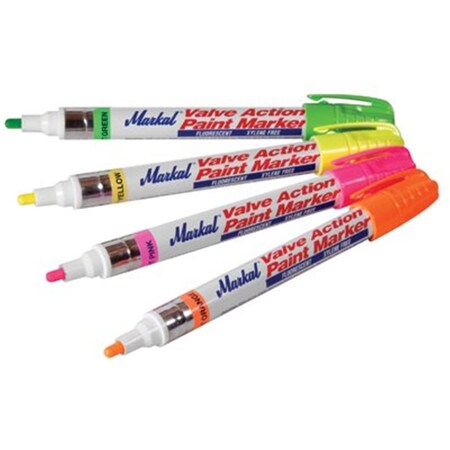 Markal Red Paint Marker, Bullet Tip 434-96822 | Zoro