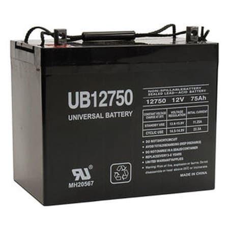 Upg Upg 45821 Ub12750 - Group 24 Sealed Lead Acid Battery 45821 | Zoro