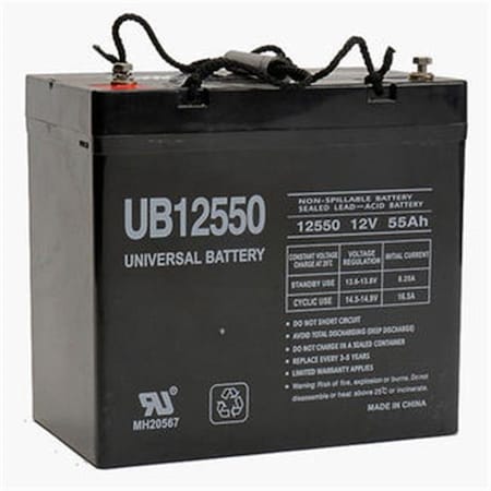 Upg Upg 45980 Ub12550 - Group 22Nf Sealed Lead Acid Battery 45980 | Zoro