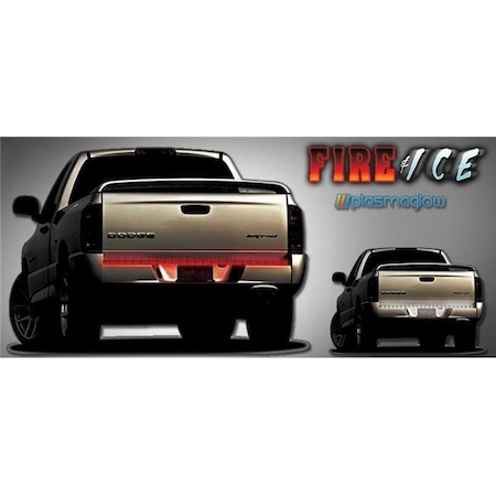 Plasmaglow PlasmaGlow 10395 60in. RIGID Fire & Ice LED Tailgate Bar ...