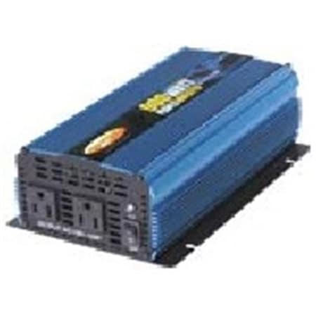 POWER BRIGHT Power Bright PW1100-12 12 Volt Power Inverter, Standard 3 ...