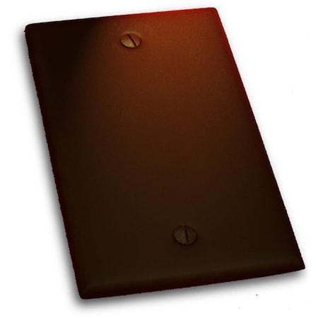 Mainframe Single Blank Switch Plate, Venetian Bronze MA119383 | Zoro