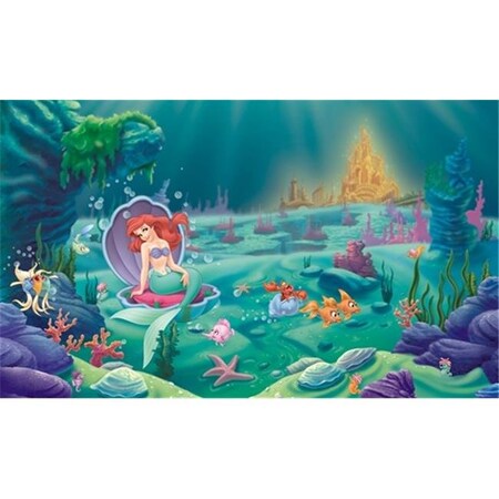 Roomates Roommate JL1224M 6 ft. x 10.5 ft. The Little Mermaid XL ...