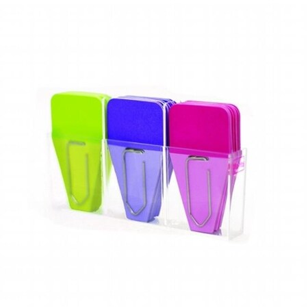 Clip-Rite Solid Clip Tabs 24Pk Lime Purple Fuchsia CRT116 | Zoro