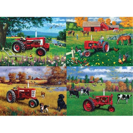 Toys4.0 Farmall 4-Pack Puzzle - 500 Piece TO29087 | Zoro