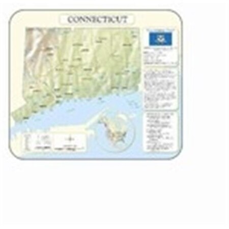 Universal Map Group Llc Universal Map 28376 Connecticut Shaded Relief ...