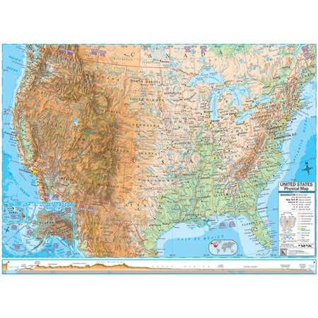 Universal Map Group Llc Universal Map 29178 U.S. Advanced Physical ...